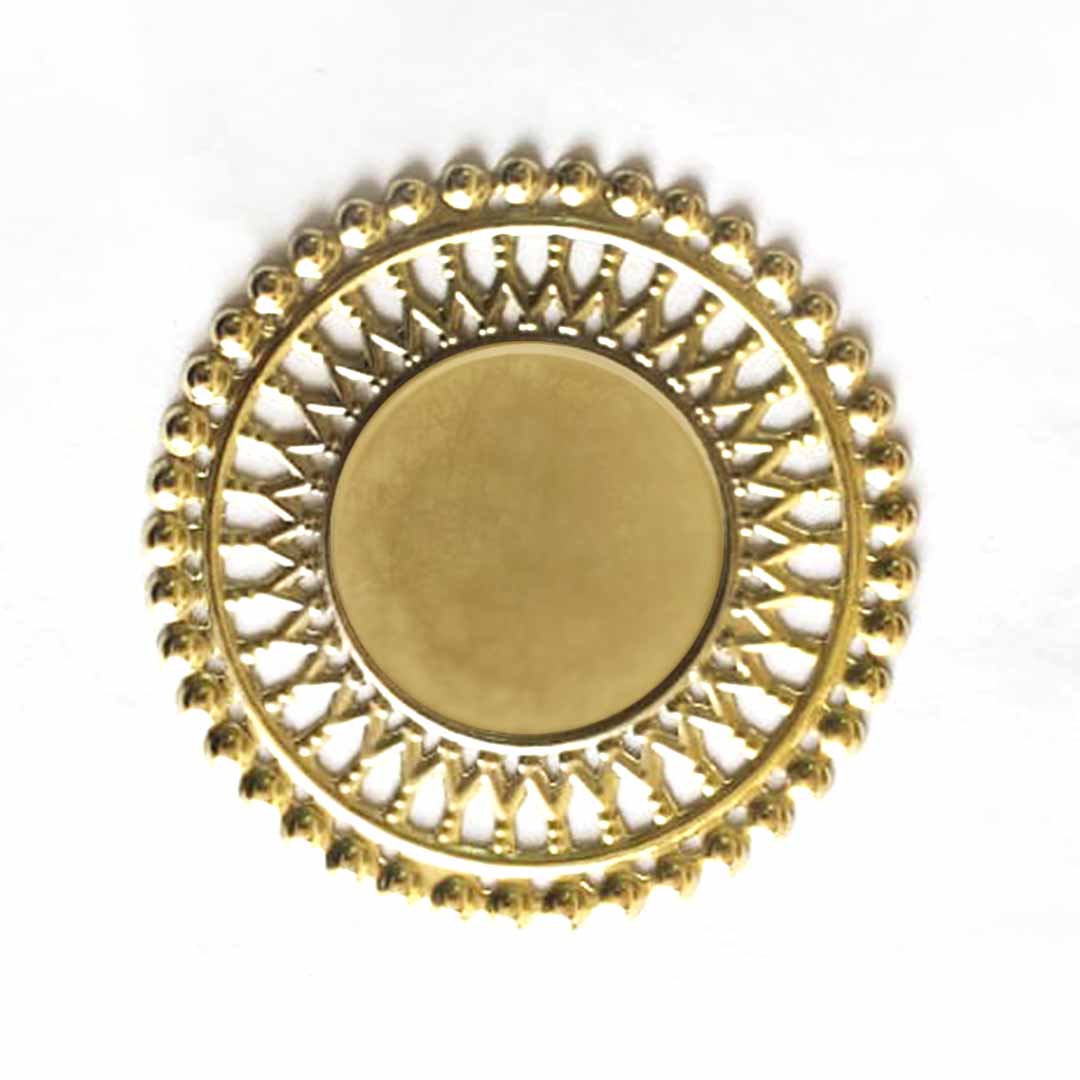 Round Shape Golden Patra Pack Of 20 – craftshopindia