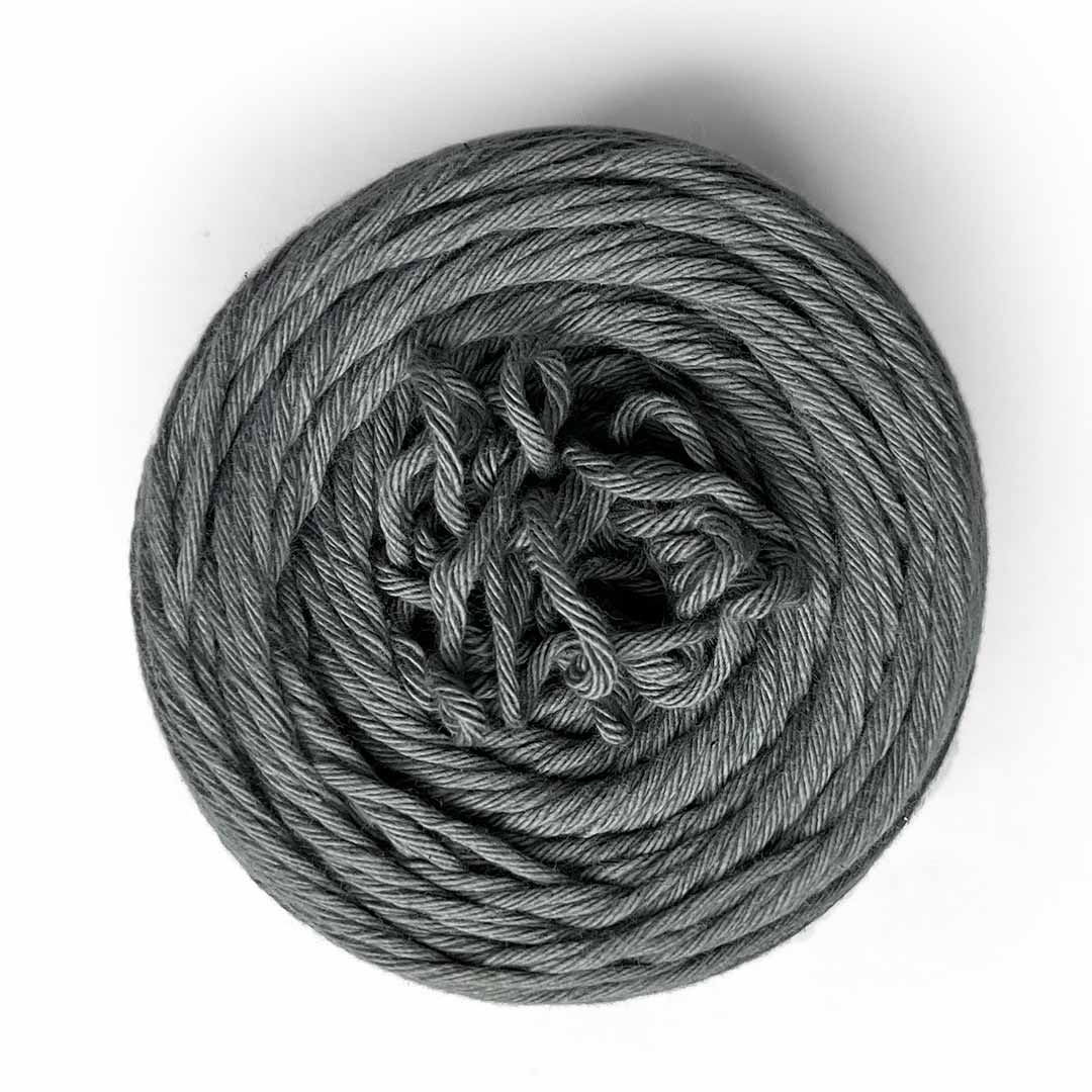 Gray Color 8 PLY Cotton Crochet Thread Balls for Weaving and Craft Mak ...