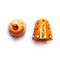 Orange Color Wooden Bell – craftshopindia